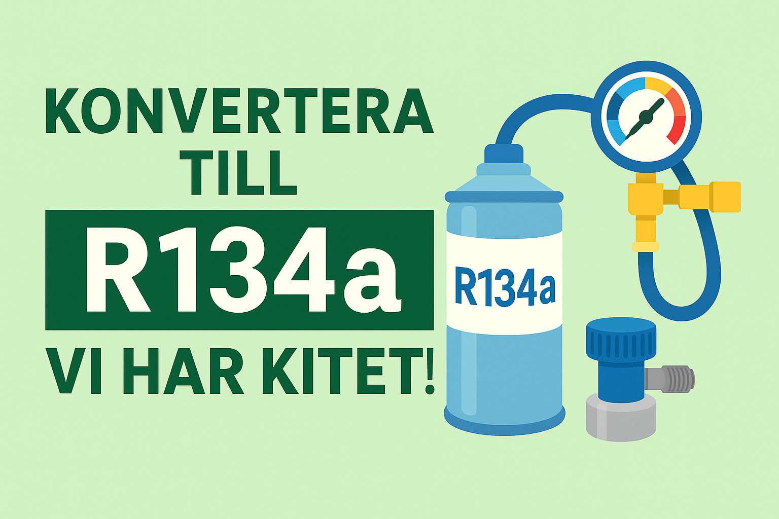 Konvertera från R12 till R134a – Retrofitadapter & AC-kit | Enviro Safe