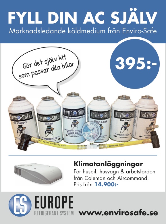 Se våra annonser i Sveriges största biltidningar..! - Enviro Safe - AC ...